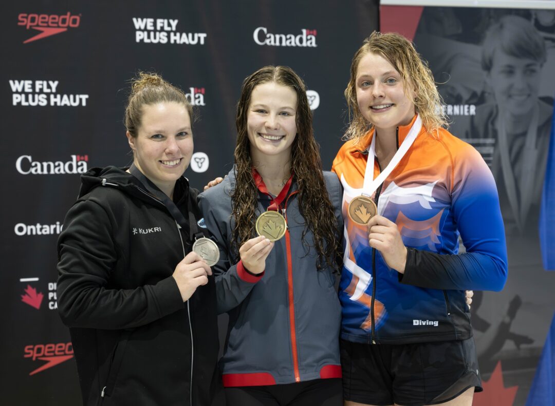 Caeli McKay First from Start to Finish - Diving Canada