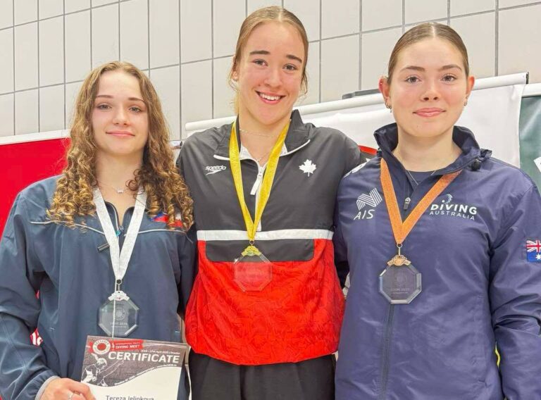 First World Cup Medals for Two Canadian Duos - Diving Canada
