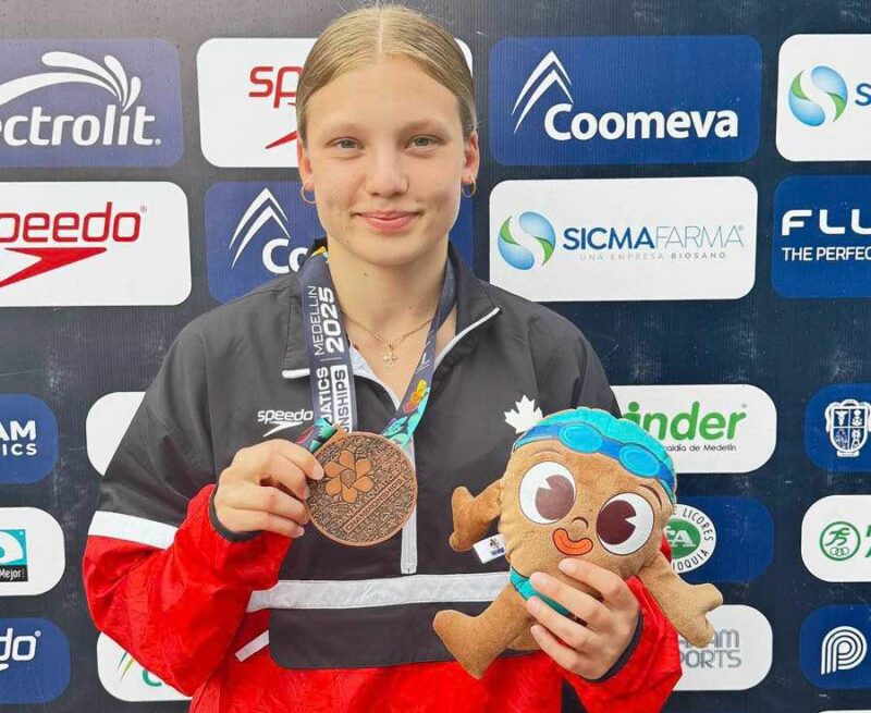 A first national title for Amélie-Laura Jasmin - Diving Canada